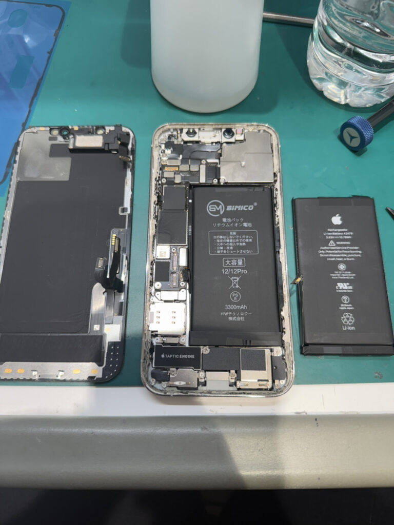 iPhone12Proバッテリー交換修理【COCOスマホソニック錦糸町PARCO店】 - Android・タブレット・スマホ・携帯修理ならスマホソニック【全国対応】